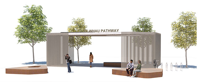 Pathway design – Te Whau Pathway Project